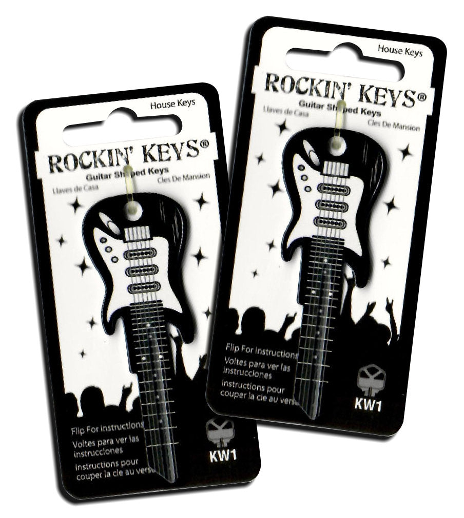 Custom Guitar-Shaped Keys | Rockin’ Keys