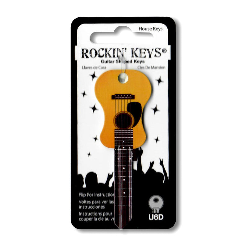 Acoustic Guitar Shaped Rockin' Key