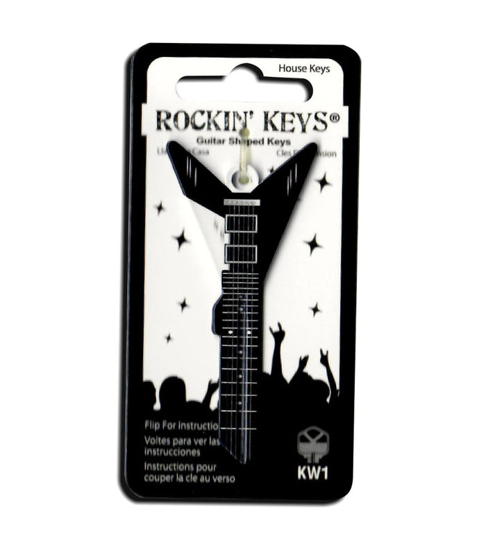 Custom Guitar-Shaped Keys | Rockin’ Keys