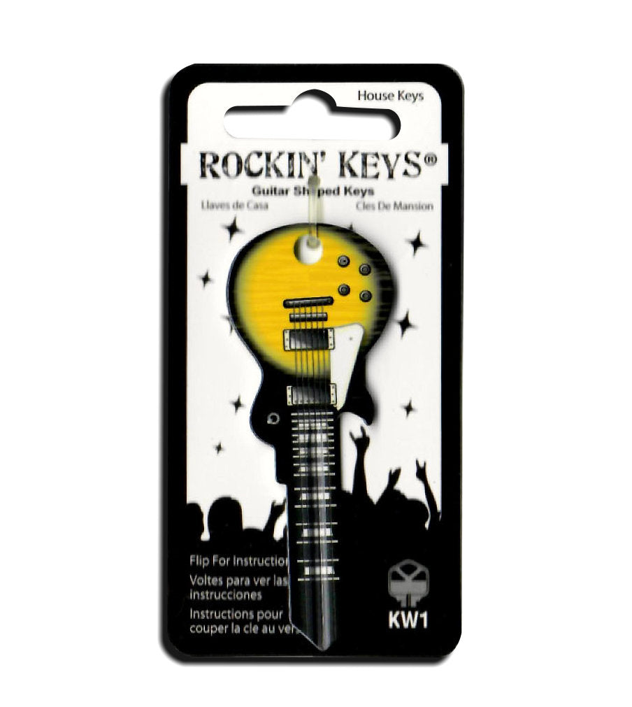 Custom Guitar-Shaped Keys | Rockin’ Keys