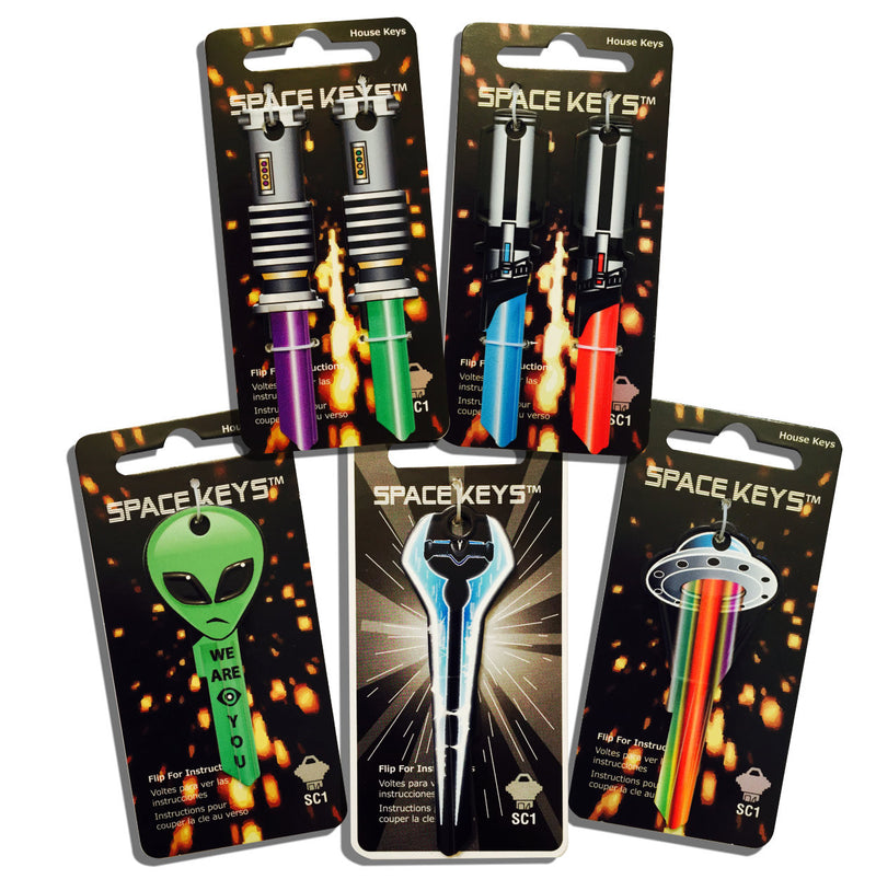 Saber Keys Full Current Set Space Keys - (7) Keys Total