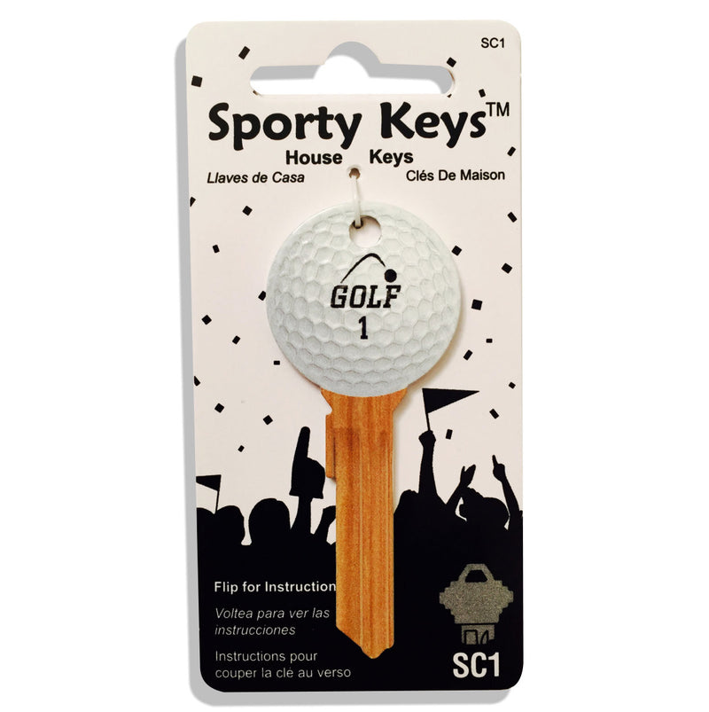 Golf Shaped Sporty WONDER Key